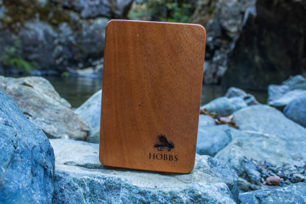 Mahogany Wood Fly Box – Hobbs Handcrafted - Custom Fly Box